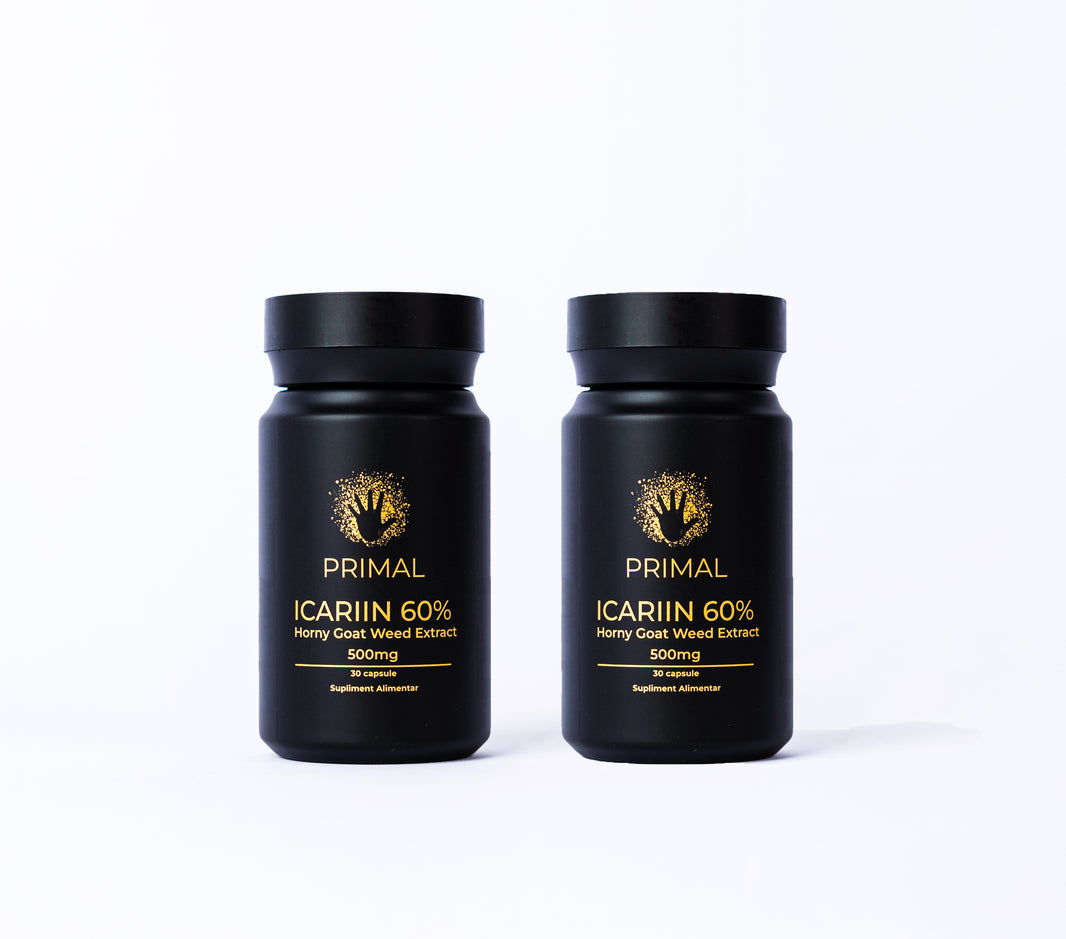 Primal Icariin 60% - Capsule pentru creșterea potenței – Primal Nutrition